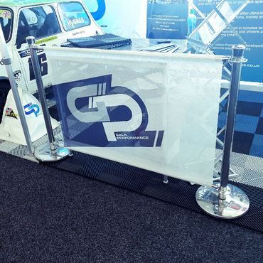 Custom Printed Cafe Barriers