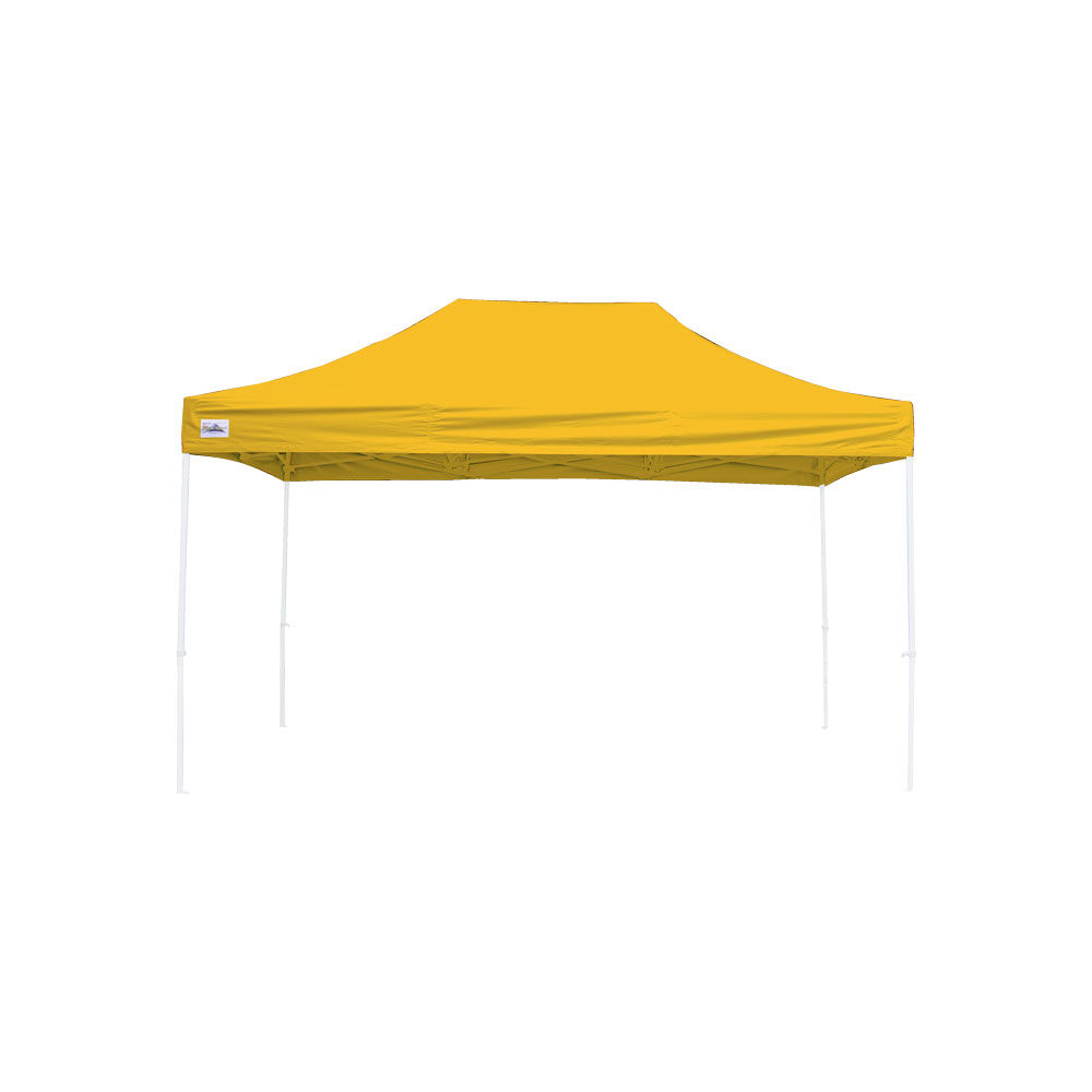 Buy 3m x 4.5m Pop Up Pro Yellow Gazebo Roof Canopy
