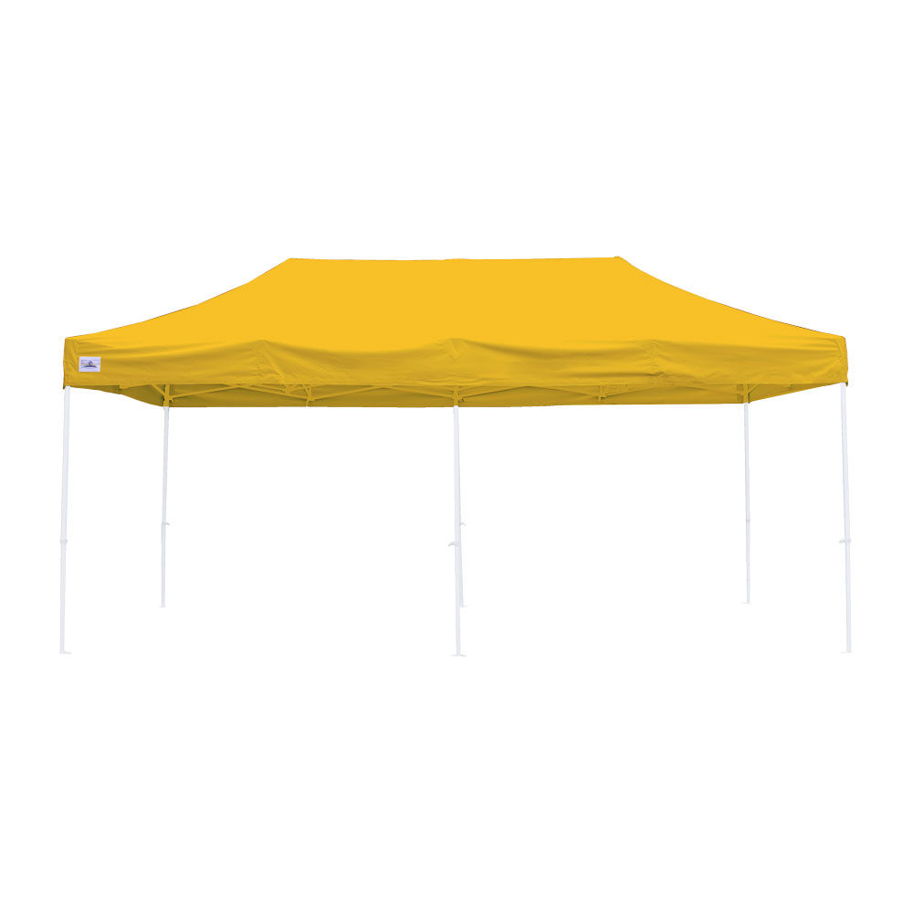 Buy 3m x 6m Pop Up Pro Yellow Gazebo Roof Canopy
