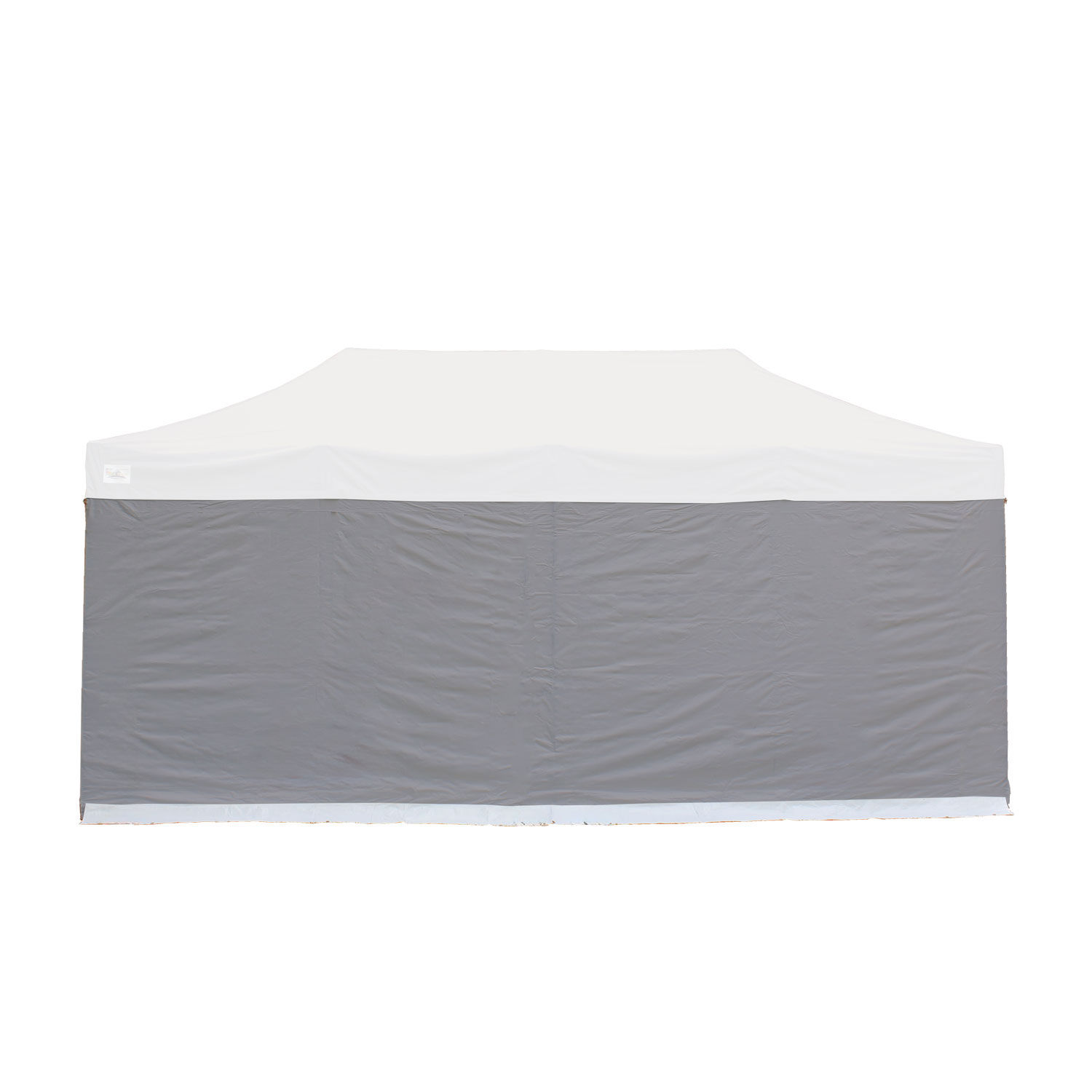 Buy 6m Pro Pop Up Gazebo Grey Blank Single Side Panel
